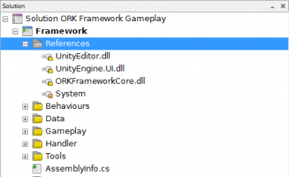 Setting up project references - RPG Editor: ORK Framework
