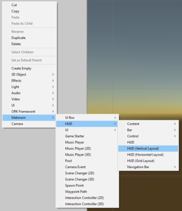 Unity UI: Battle Actions HUD - RPG Editor: ORK Framework