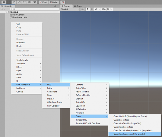 Unity UI: Quest HUD - RPG Editor: ORK Framework